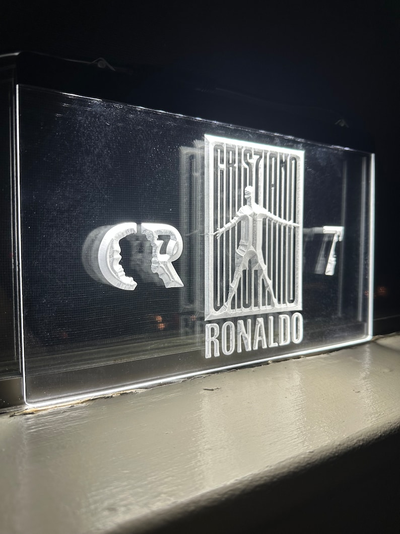 Ronaldo CR7 LED Neon Sign Light 8x12 - Etsy