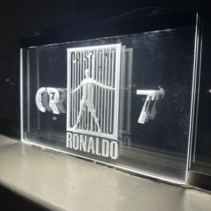 Ronaldo CR7 LED Neon Sign Light 8x12 - Etsy