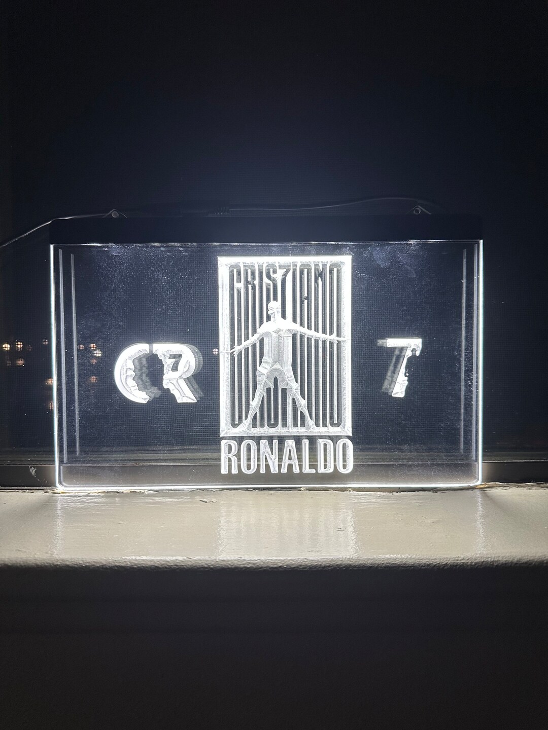 Ronaldo CR7 LED Neon Sign Light 8x12 - Etsy