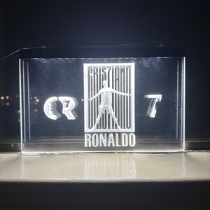Ronaldo CR7 LED Neon Sign Light 8x12 - Etsy