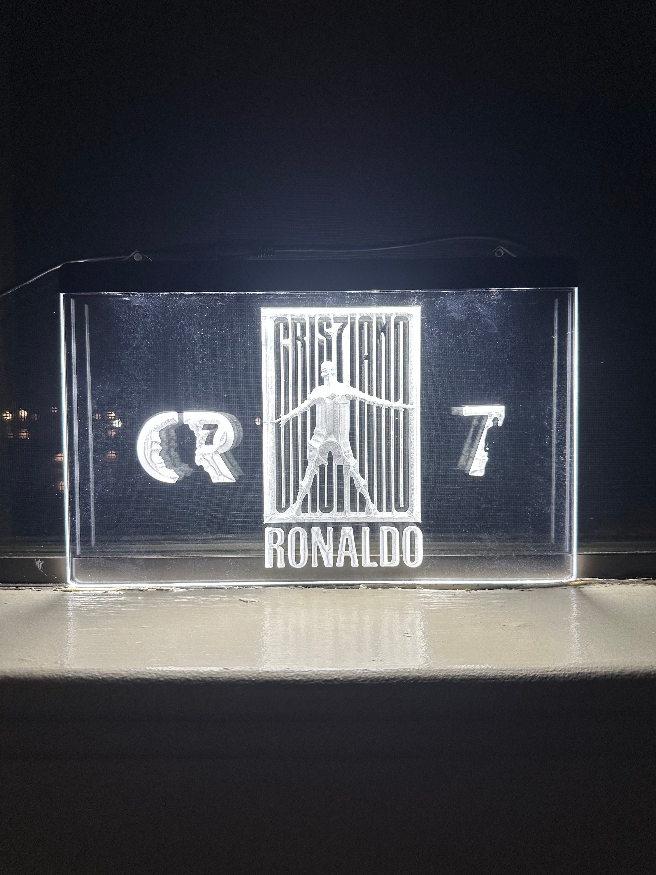 Ronaldo CR7 LED Neon Sign Light 8x12 - Etsy