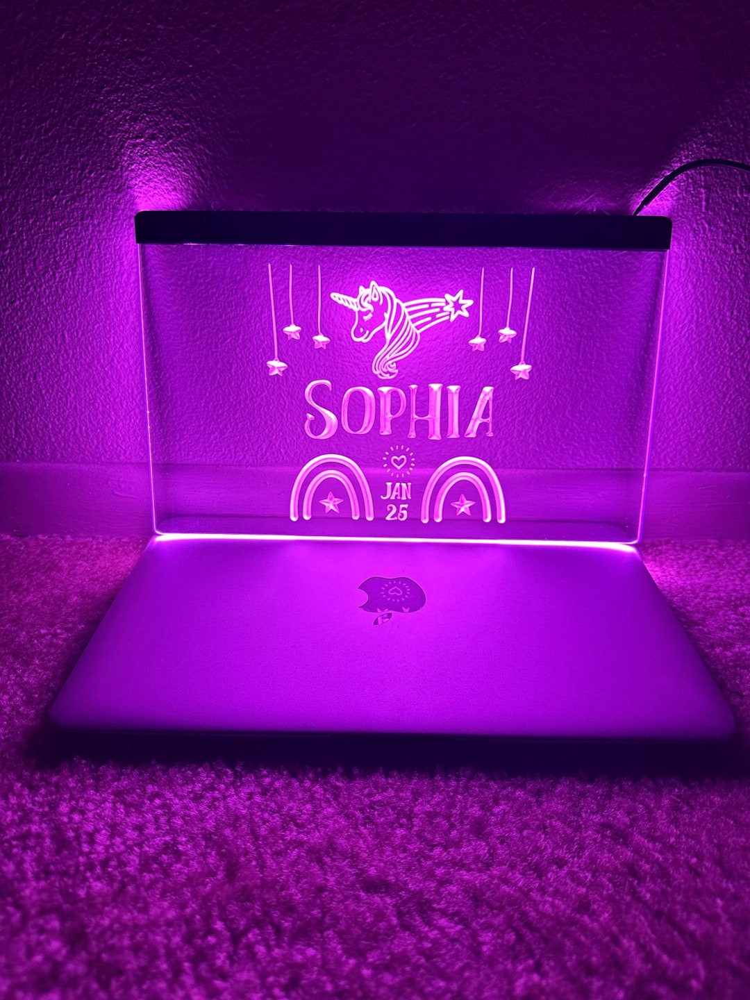 Personalized Name Light Sign LED Neon Sign Light Custom Name - Etsy