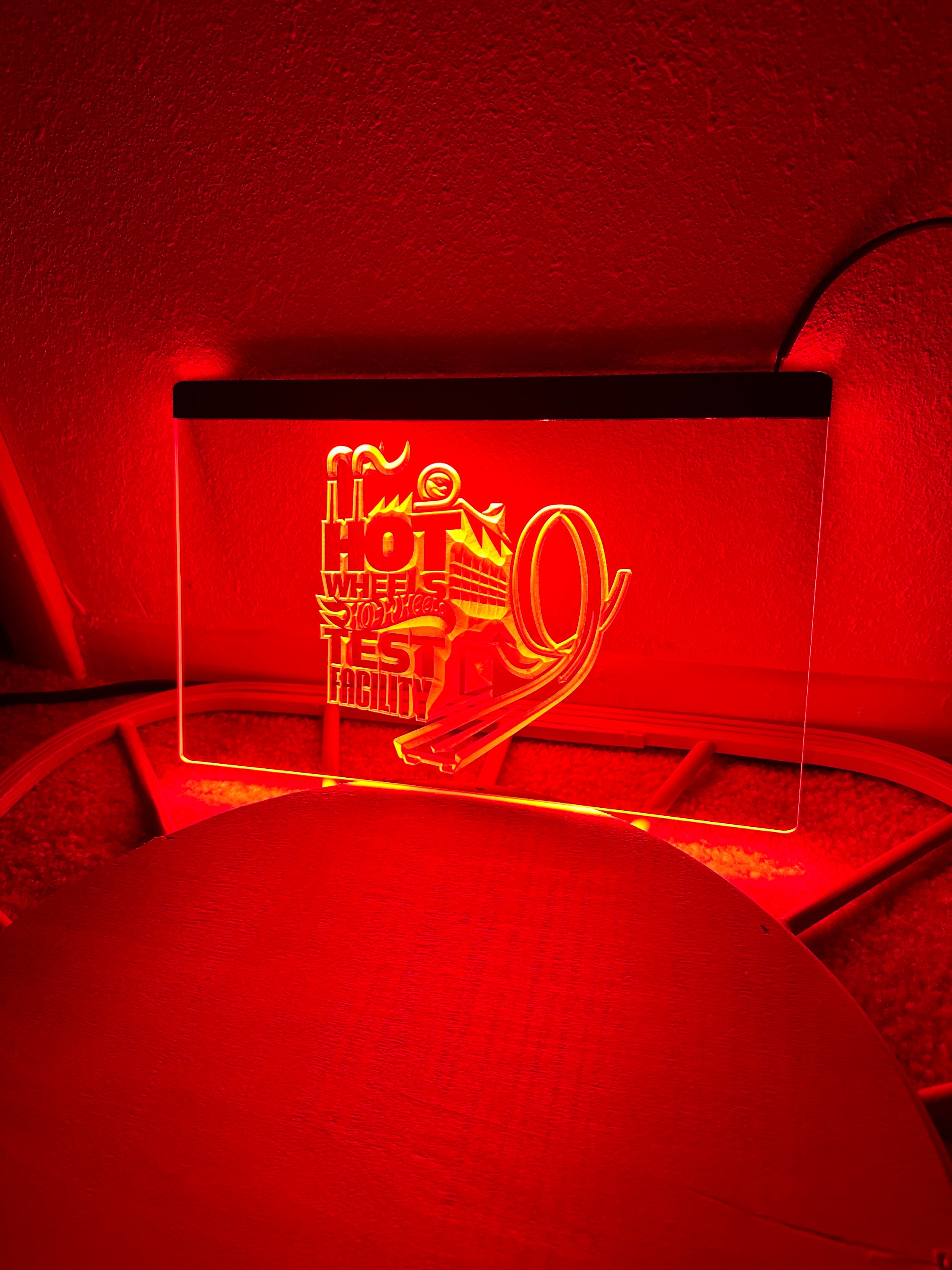 Hot Wheels Test Facility LED Neon Sign Light 8x12 - Etsy