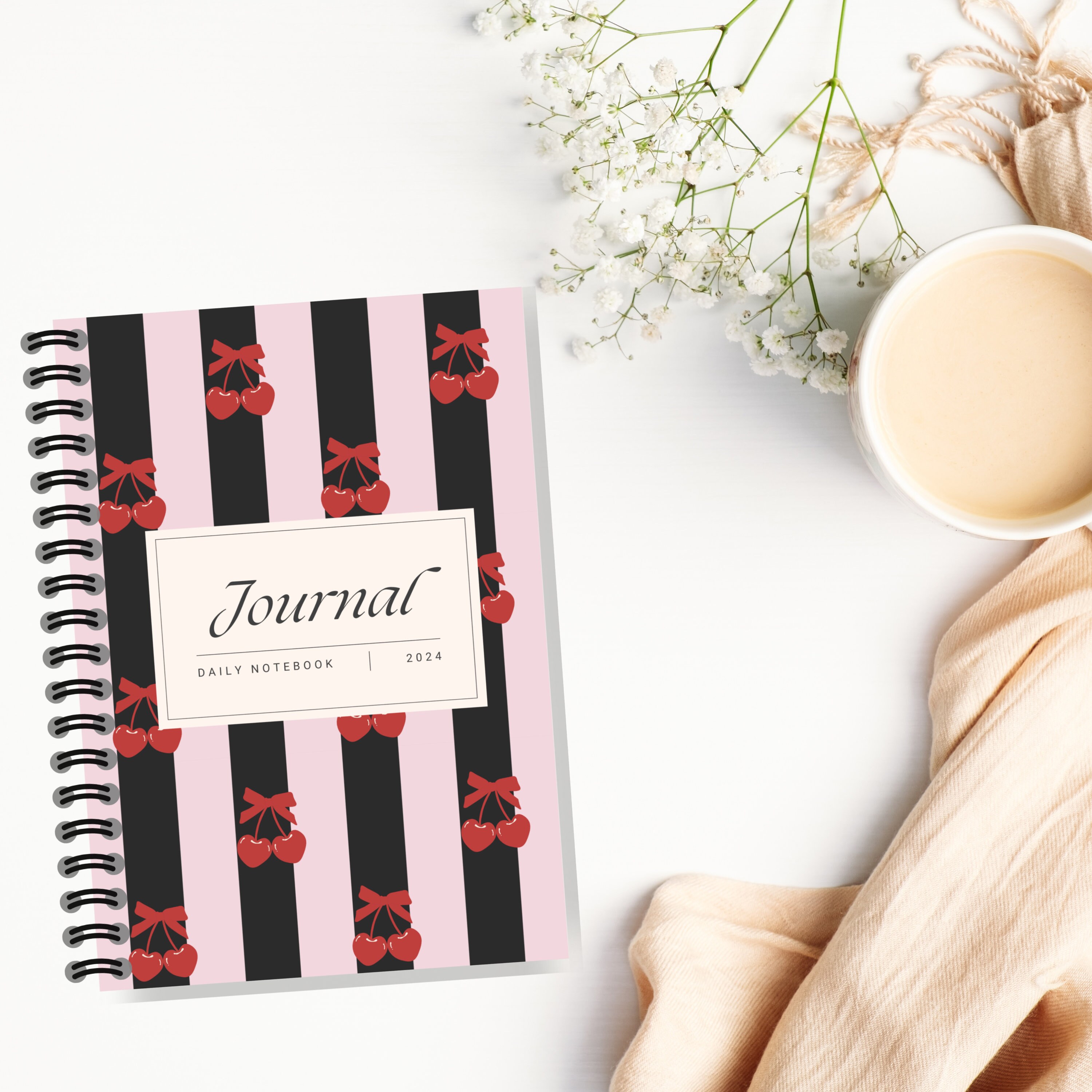 Coquette Cherry Journal, Soft Girl Aesthetic, Coquette Aesthetic ...