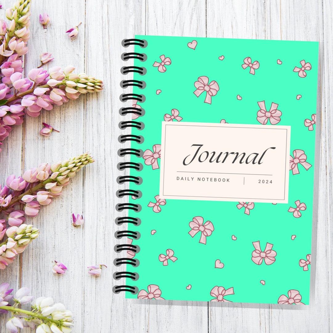 Coquette Bow, Coquette Notebook, Soft Girl Aesthetic, Coquette Notebook ...