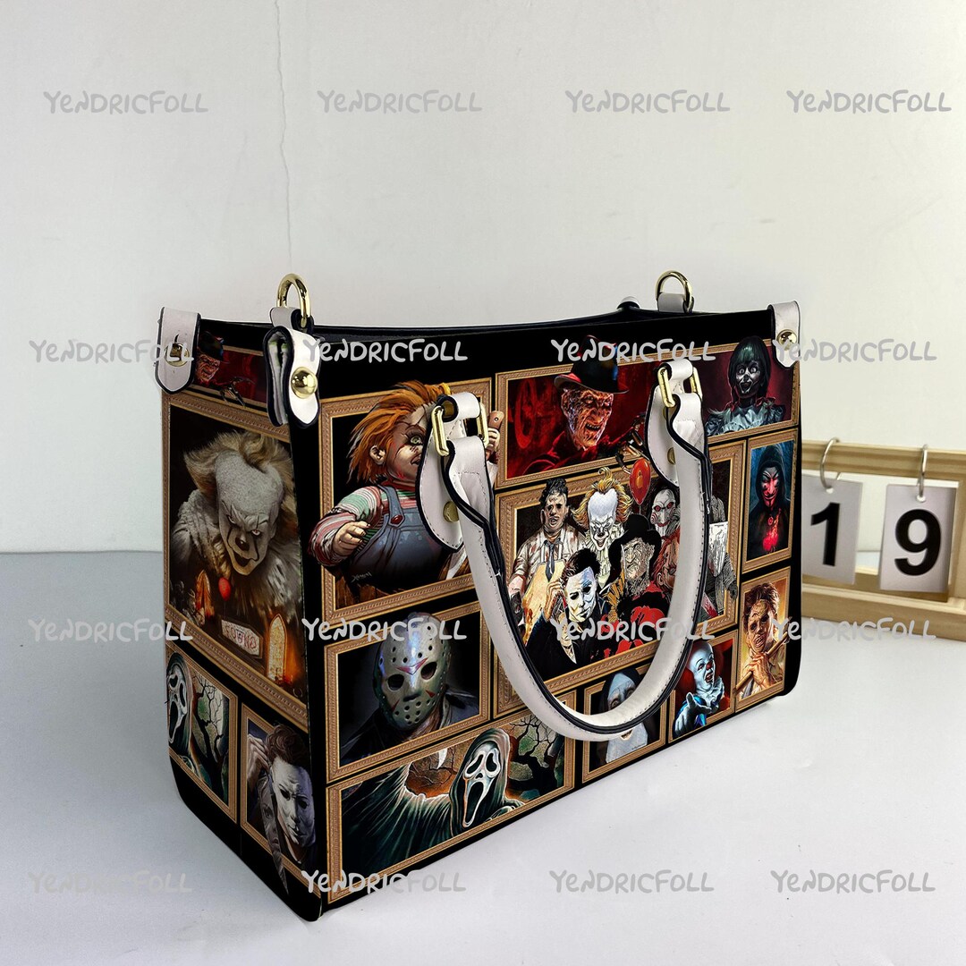 Halloween Horror Movie Women Leather Bag, Halloween Women Purses ...