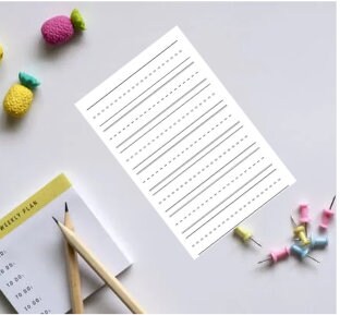 Handwriting Paper Printable. Handwriting Practice Paper Kids ...