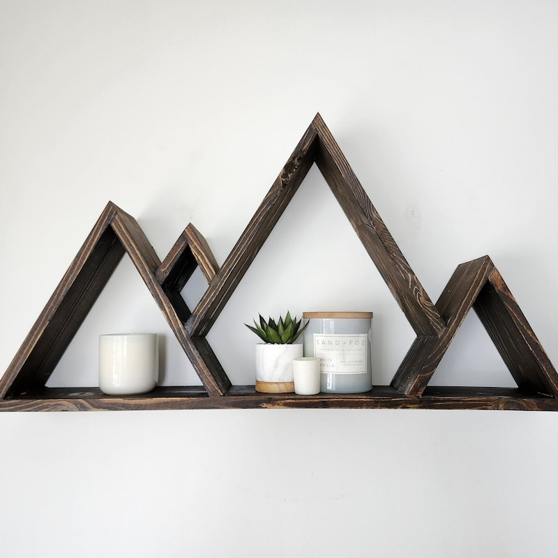 Mountain Wall Shelf - Etsy