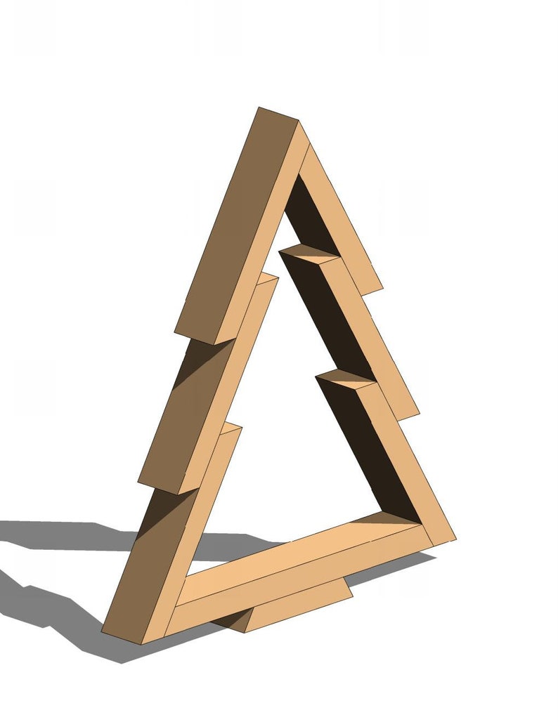 DIY Christmas Tree Step by Step Building Plans - Etsy