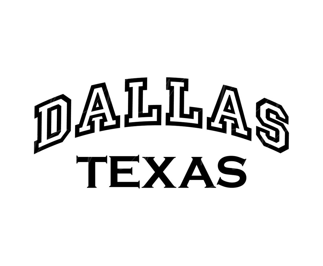 Dallas Texas SVG, PNG, PDF, Dallas Texas Shirt Png, Dallas City Png ...