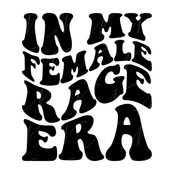 Feminine Rage Svg - Etsy