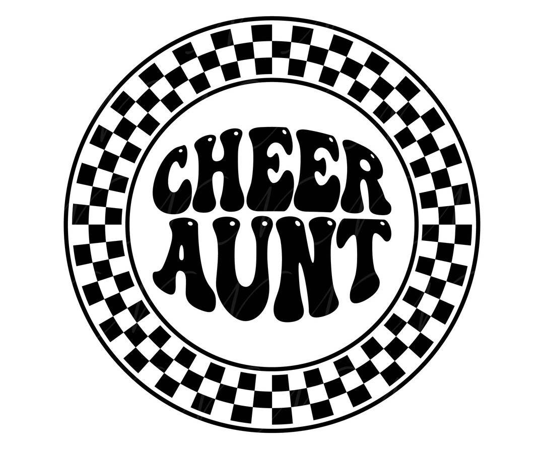 Cheer Aunt SVG, PNG, PDF, Cheer Aunt Shirt, Cheerleader Svg, Team ...