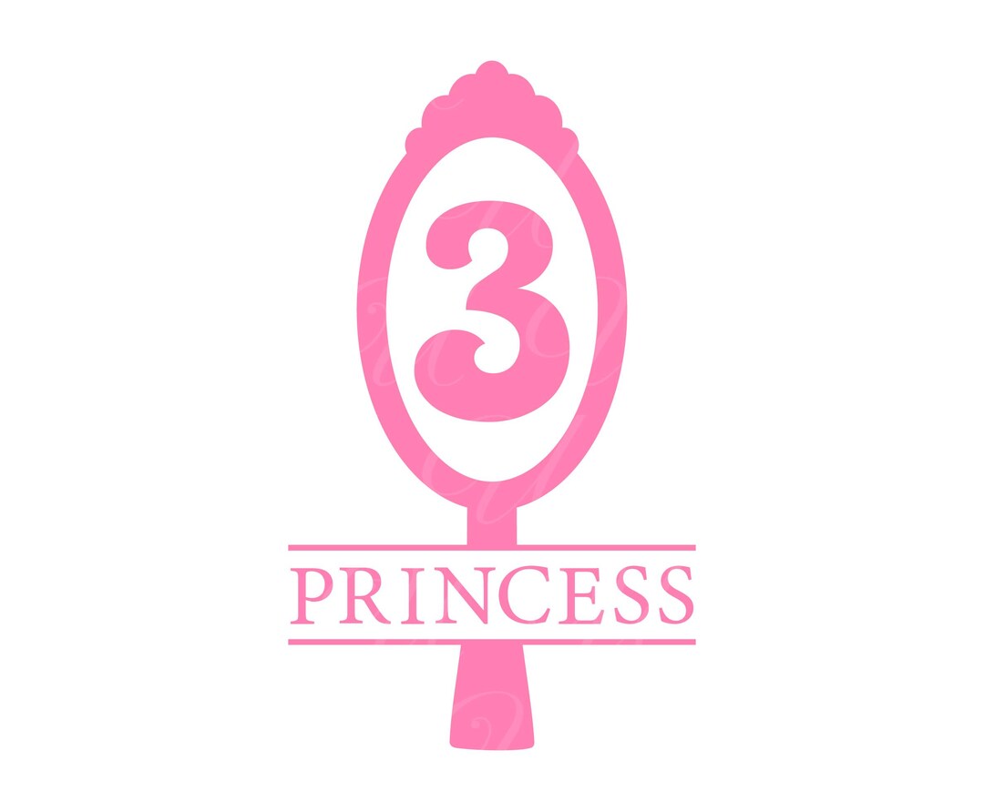 Three Birthday SVG, PNG, PDF, Third Birthday Princess Shirt, Bday Girl ...