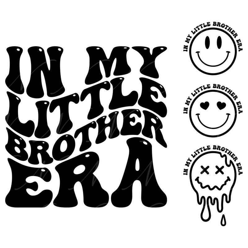 Little Brother Svg - Etsy