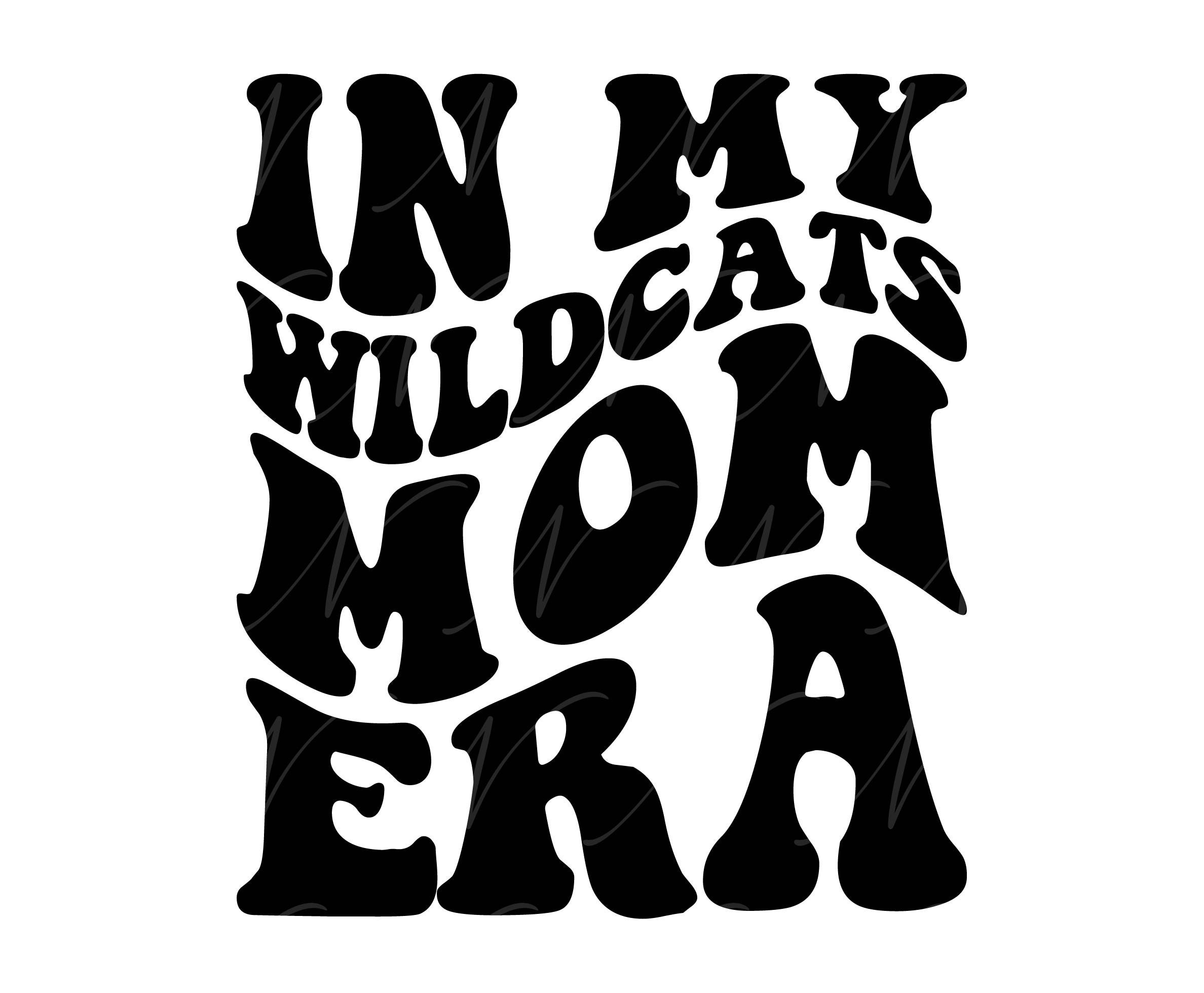 In My Wildcats Mom Era SVG, PNG, PDF, Wildcats Mom Png, Team Mascot ...