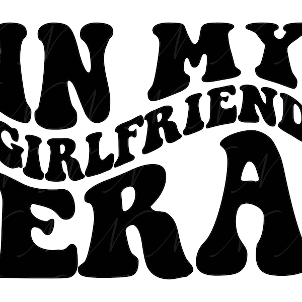 I Love My Girlfriend Font Etsy