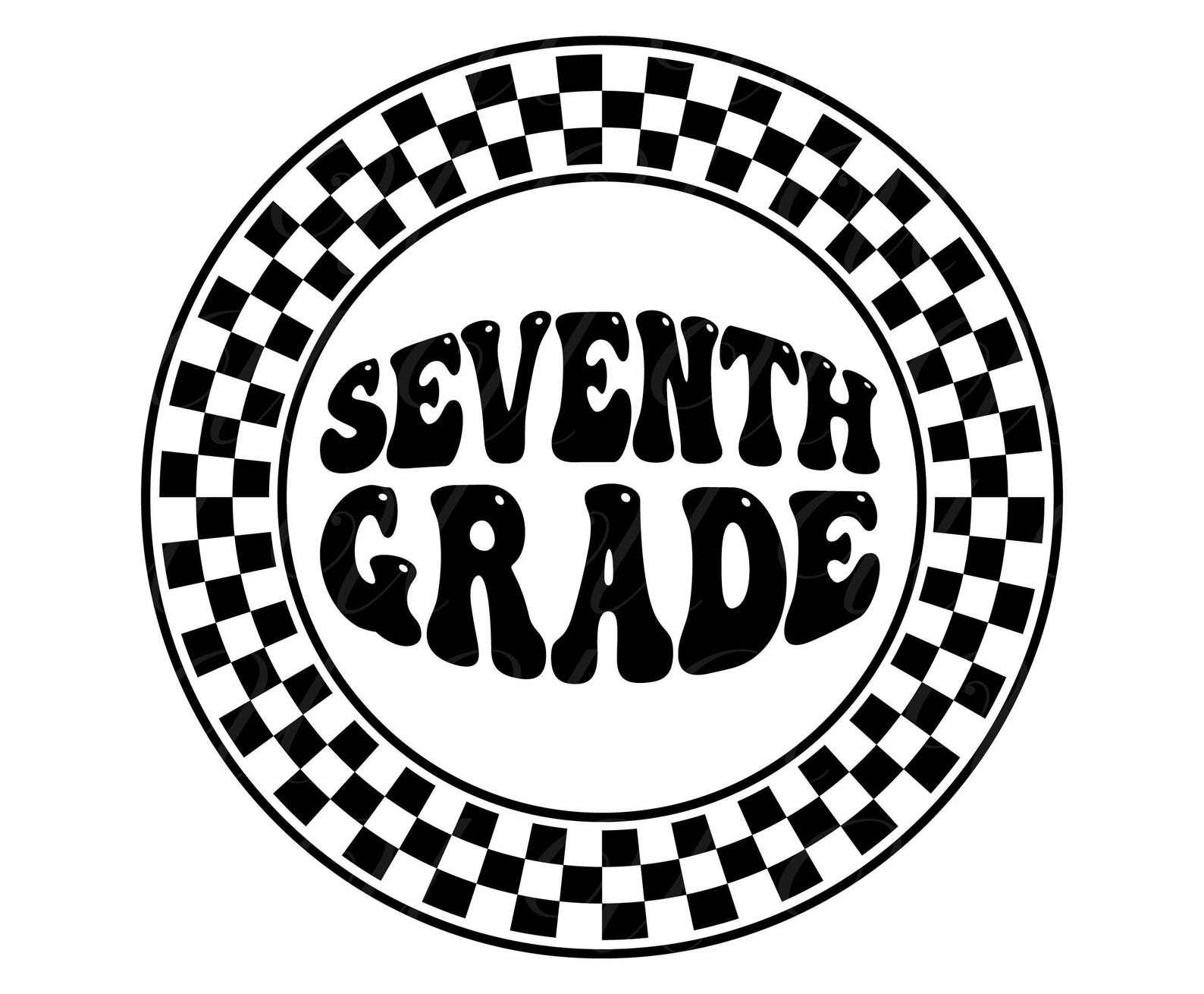 Seventh Grade SVG, PNG, PDF, 7th Grade Shirt, 7th Grade Teacher Svg ...