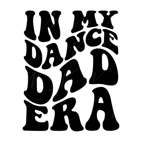 Dance Dad Svg - Etsy