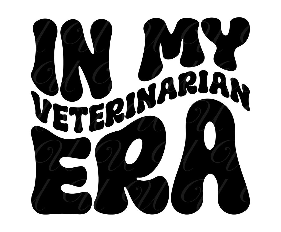 In My Veterinarian Era SVG, PNG, PDF, Veterinarian Shirt Png, Animal ...
