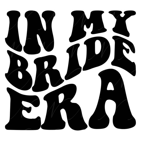 In My Era Wavy Font - Etsy