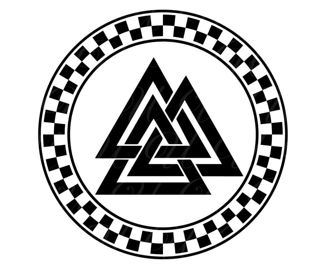 Nordic Valknut SVG, PNG, PDF, Nordic Valknut Shirt, Viking Runes Svg ...