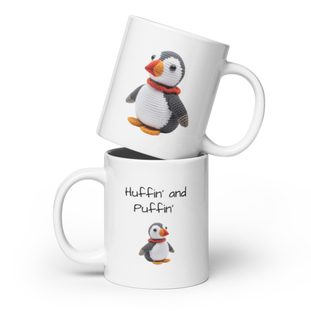 Puffin Mug - Puffin Lovers Mug - Fun Puffin Mug - Funny Puffin Mug ...