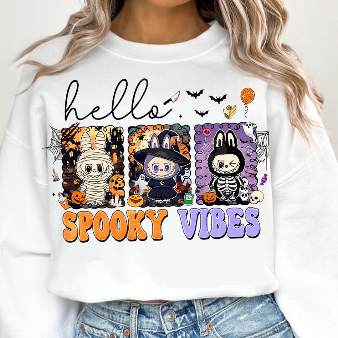 Hello Spooky Season Doll Monster Characters Png, Coquette Doll for Kids ...