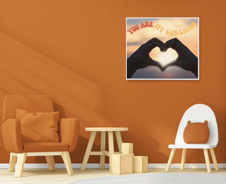 You Are My Sunshine Motivational Canvas Quote for Home Office Decor ...