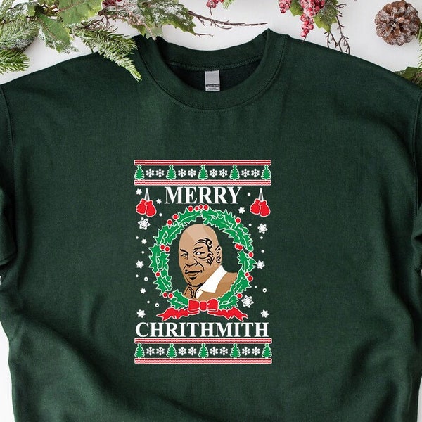 Ugly Christmas Mike Tyson - Etsy