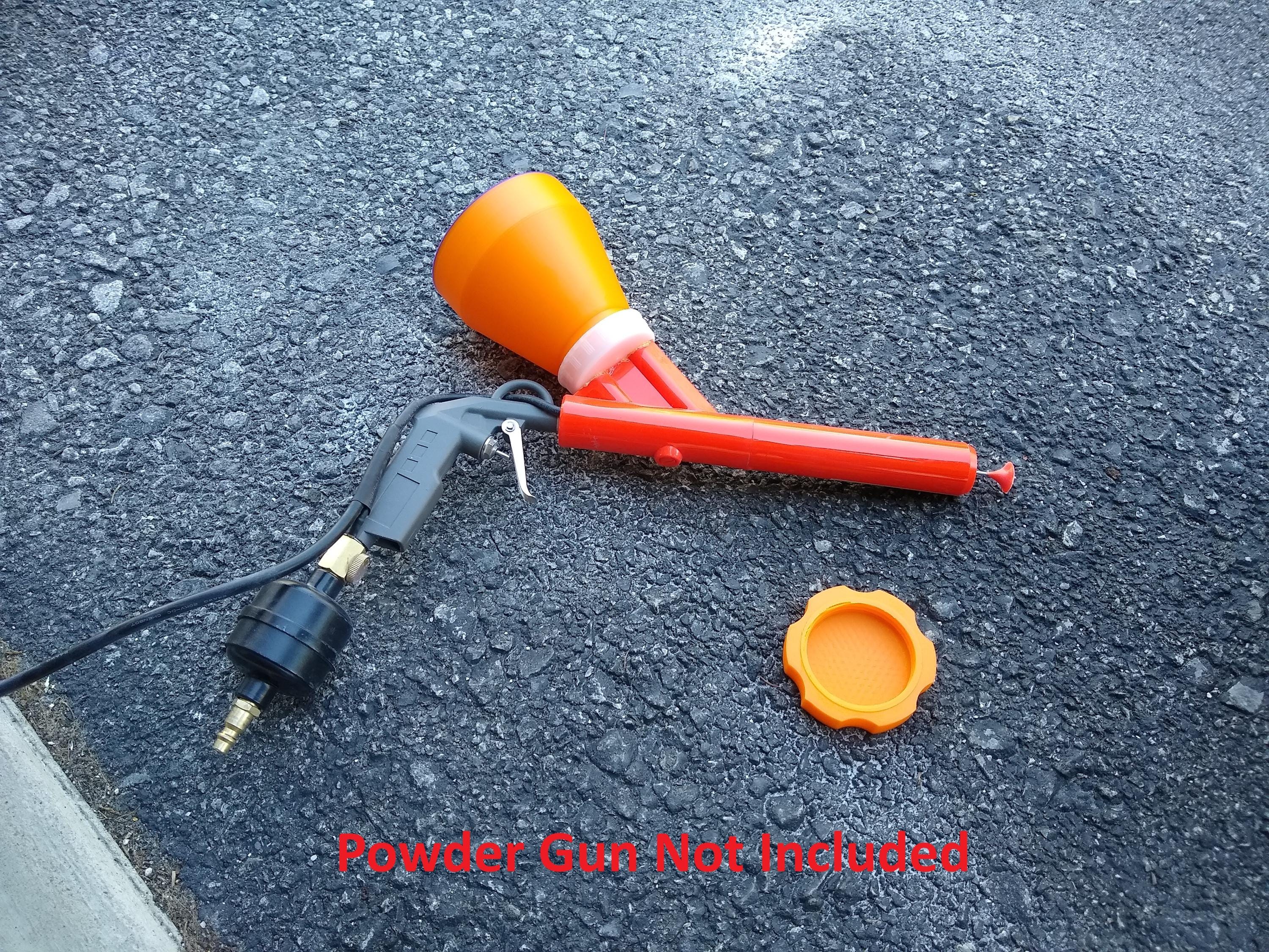 VEVOR Powder Coating System [50KV] Compatible BOTTLE. for Storage ...