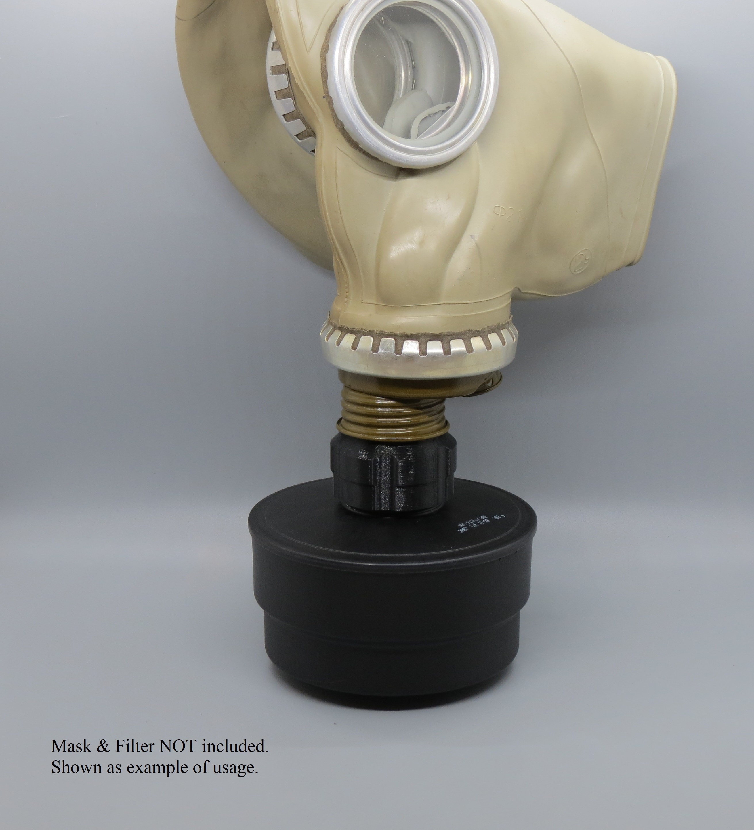 40mm GOST to NATO Gas Mask Filter Adapter With Gasket - Etsy