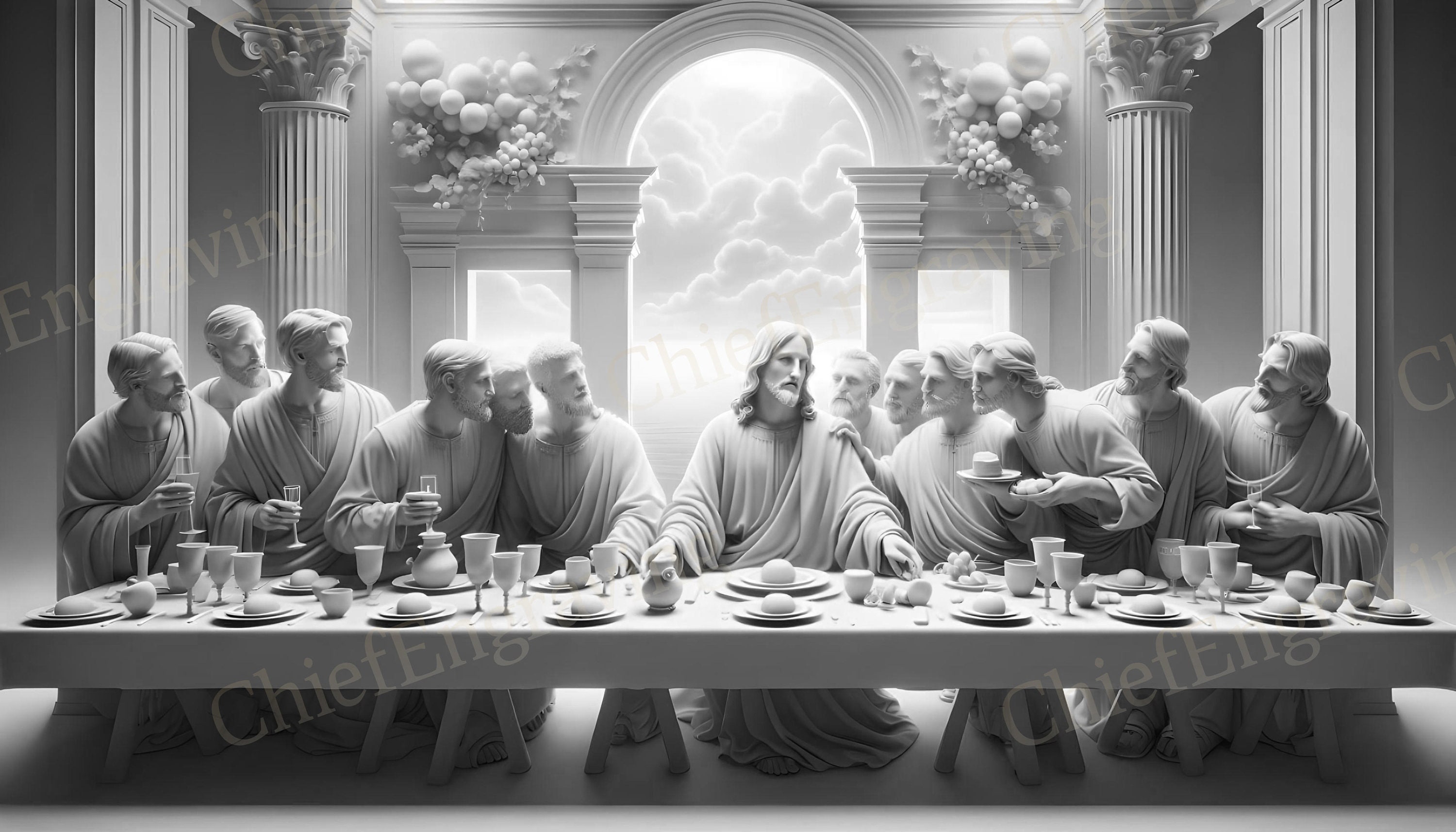 La última cena / 2 archivos de imágenes PNG de alta resolución para ...