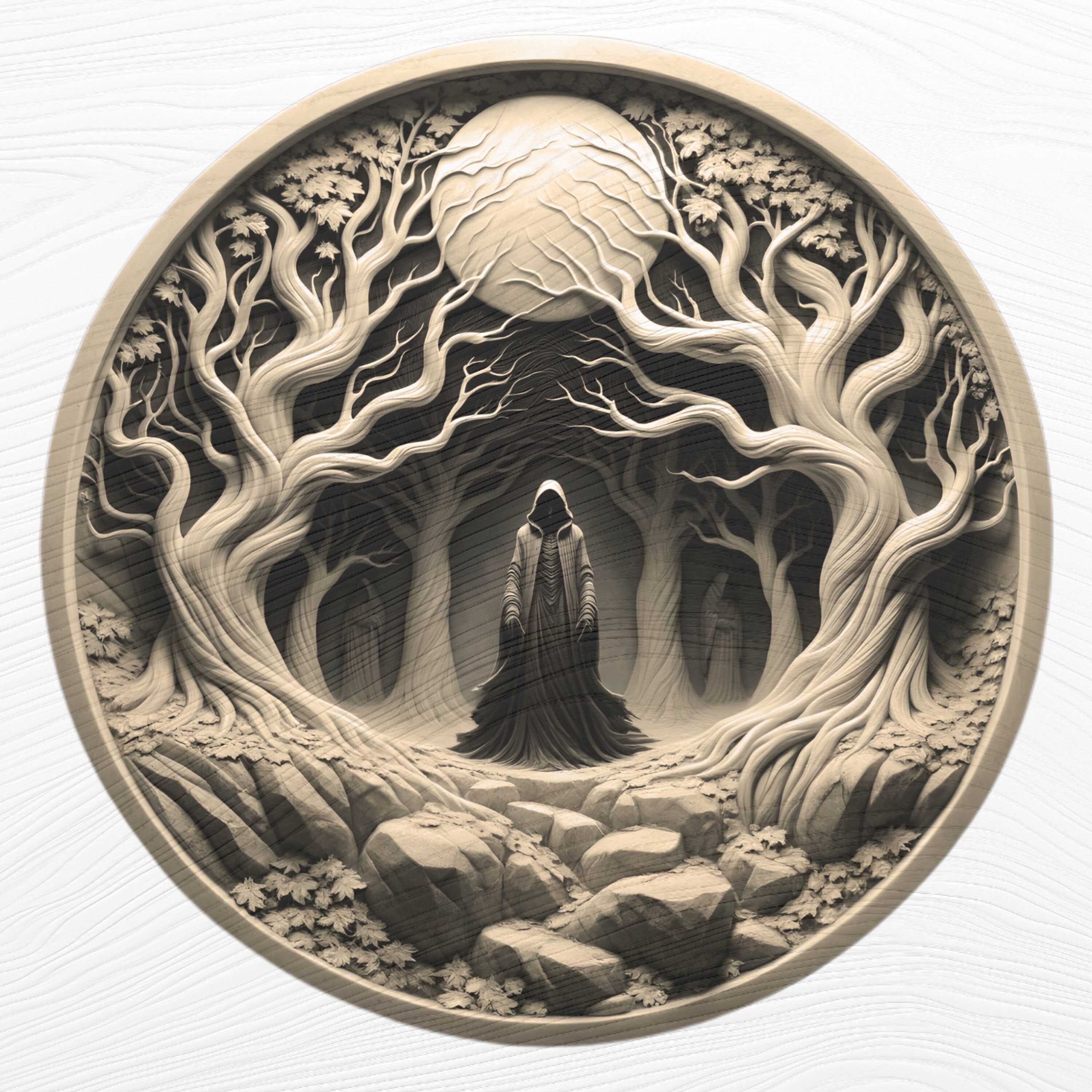 For Laser Engraving 3D Illusion PNG File Laser Ready Digital Download ...