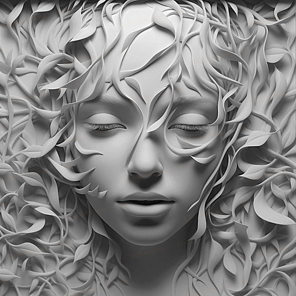 Monochromatic Art - Etsy