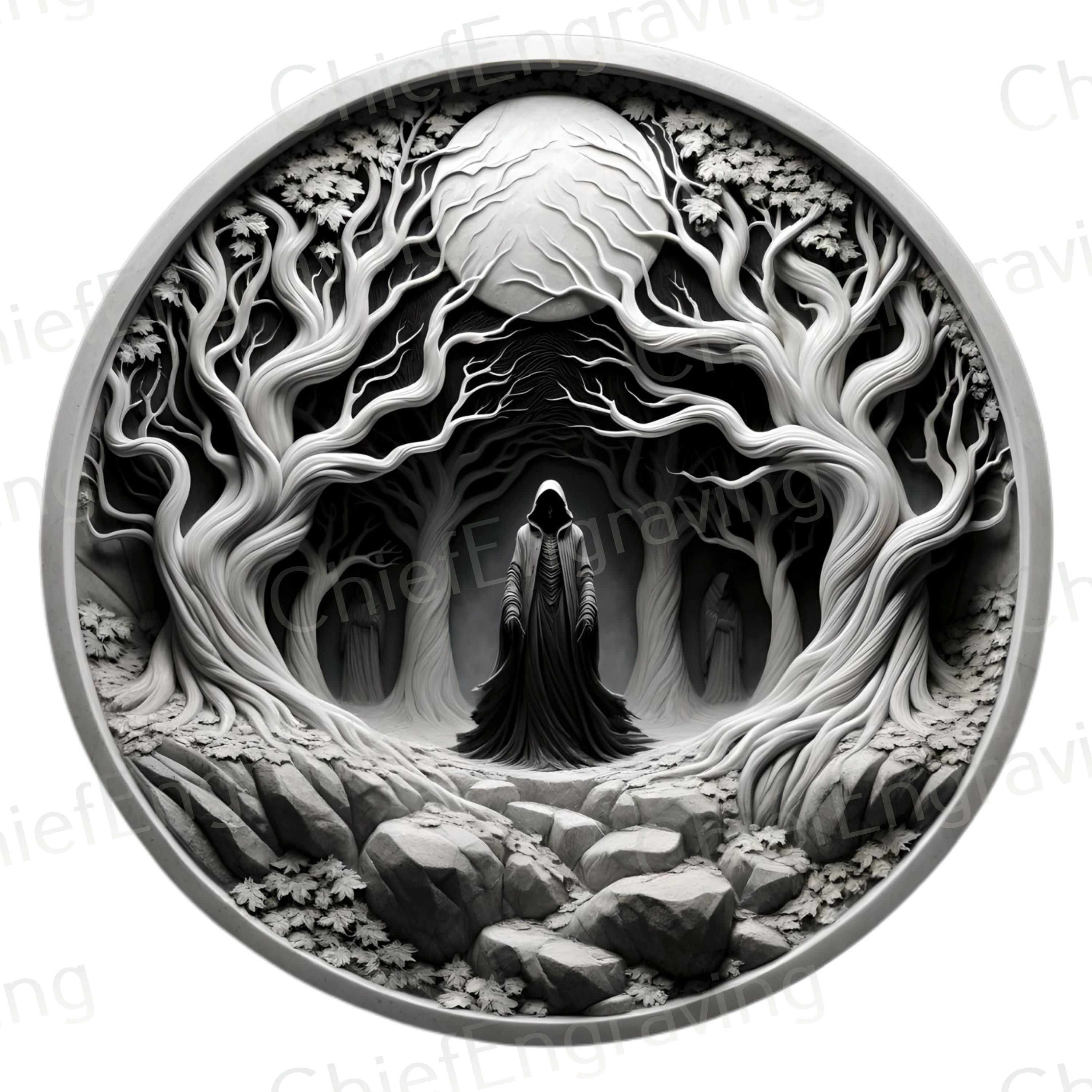 For Laser Engraving 3D Illusion PNG File Laser Ready Digital Download ...