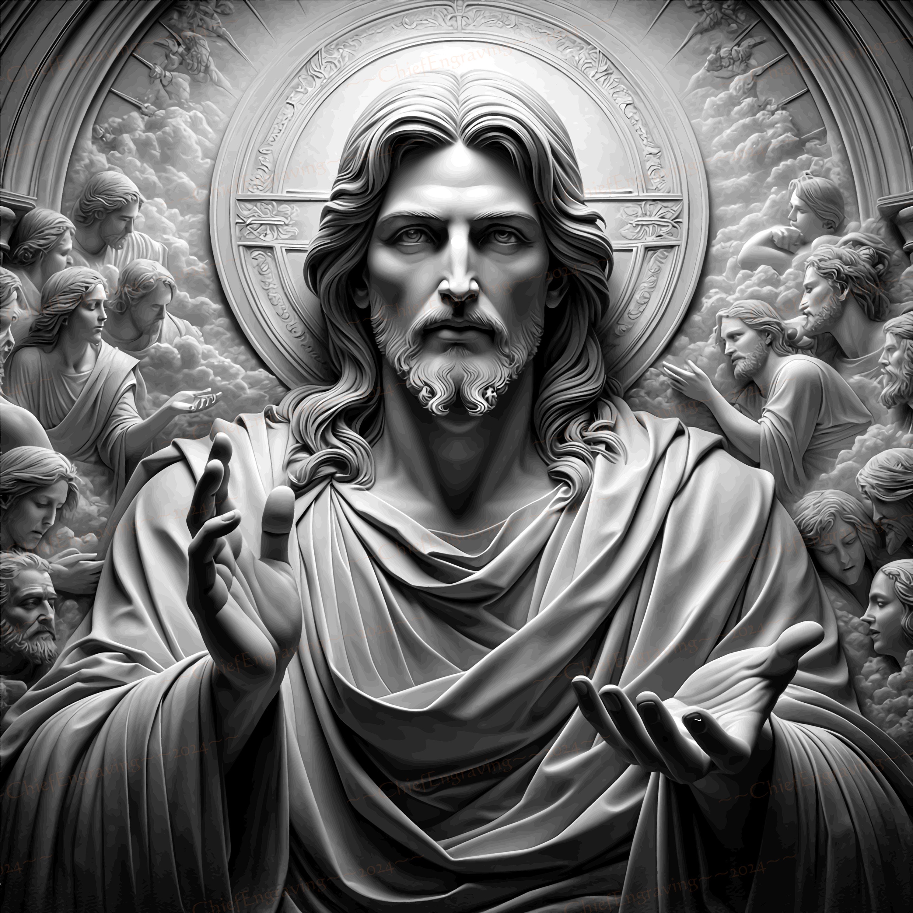 Laser Engraving File | Laser Engraving PNG | Laser Ready | 3D Illusion ...