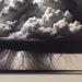 Thunderstorm Laser Engraving PNG, Majestic Lightning & Rain Cloud, DIY ...