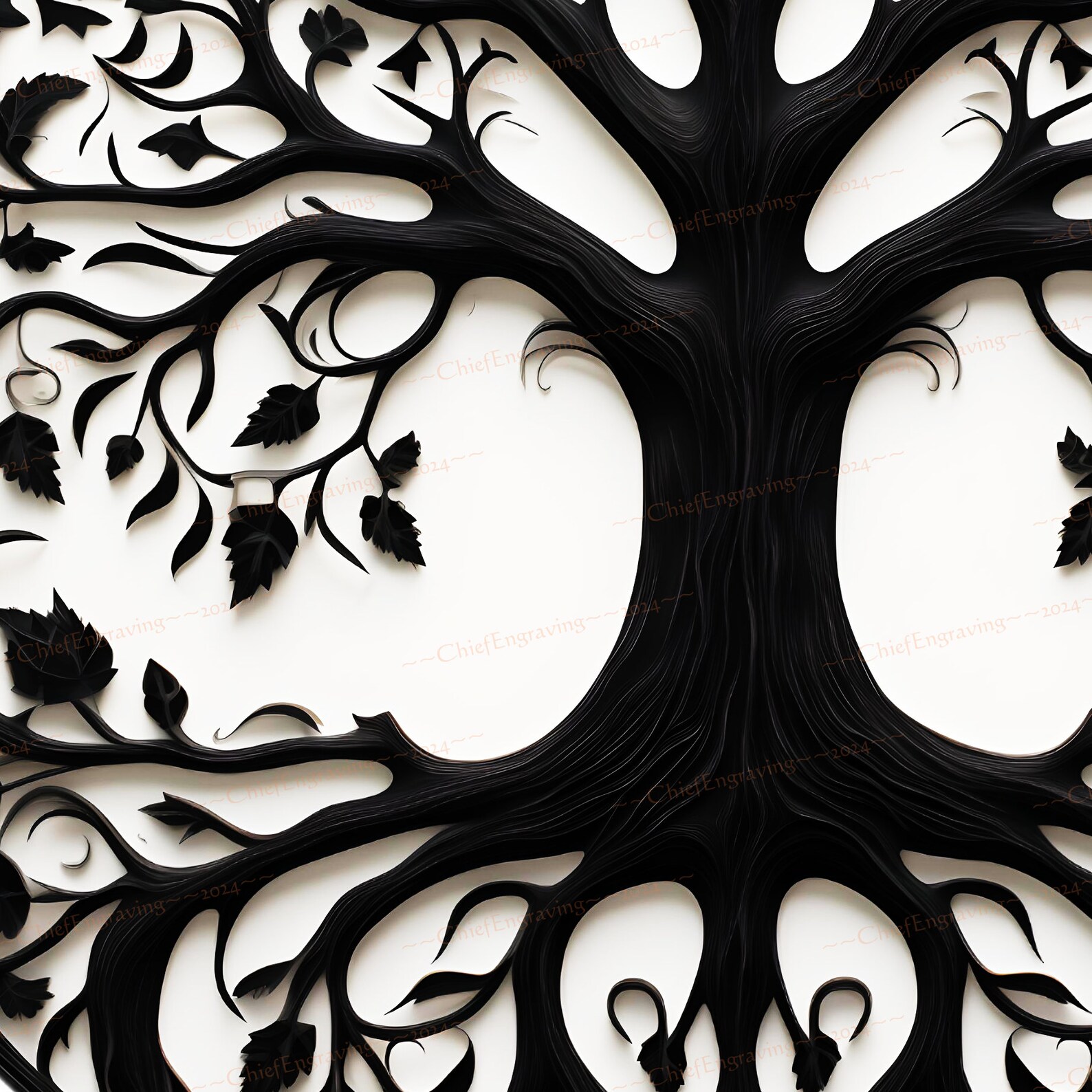 Laser Engraving Files | Circular PNG | Intricate Laser Cut Design File ...