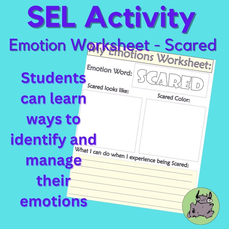 SEL Counseling Worksheets | Emotion & Feeling Identification ...