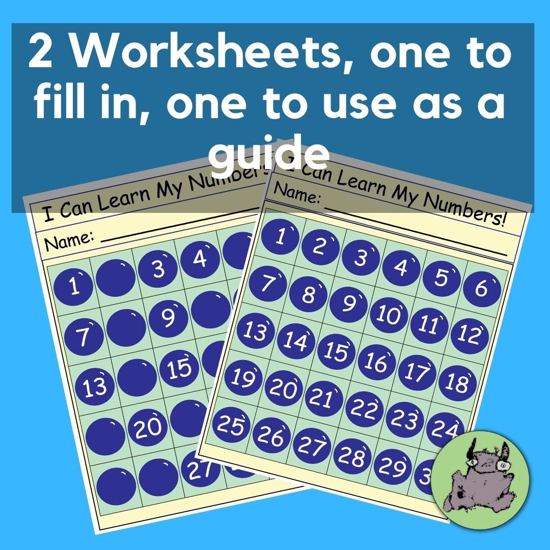 I Can Learn the Alphabet and My Numbers Worksheet Activity ...