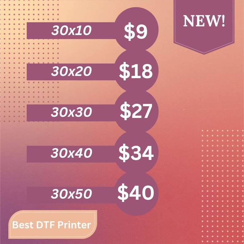 Custom Gang Sheet, Full Color DTF, Shirt Heat Transfer, Ready to Apply ...
