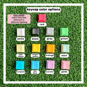 Customizable Anime 3D Printed Mechanical Keyboard Fidget Keychain - Etsy