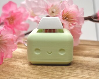 3D Printed Customizable Keychain Magnetic Haptic Slider Fidget Toy ...