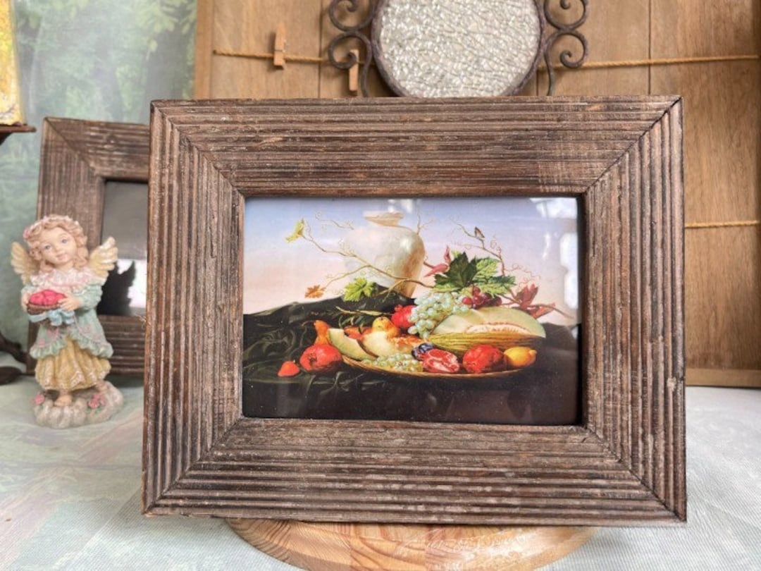 Vintage Fruit Dessert Wooden Photo Frame - Etsy