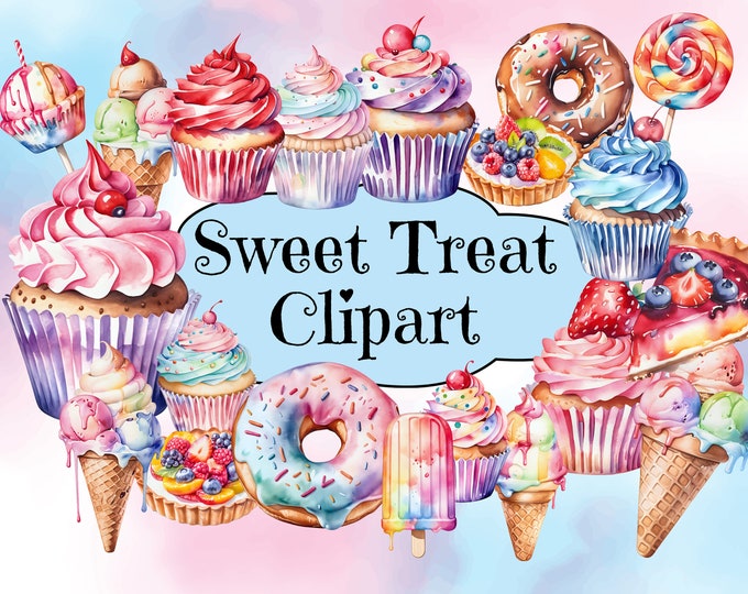 37 Sweets Png, Candy Clipart, Dessert Clipart, Bakery Clipart, Cake ...