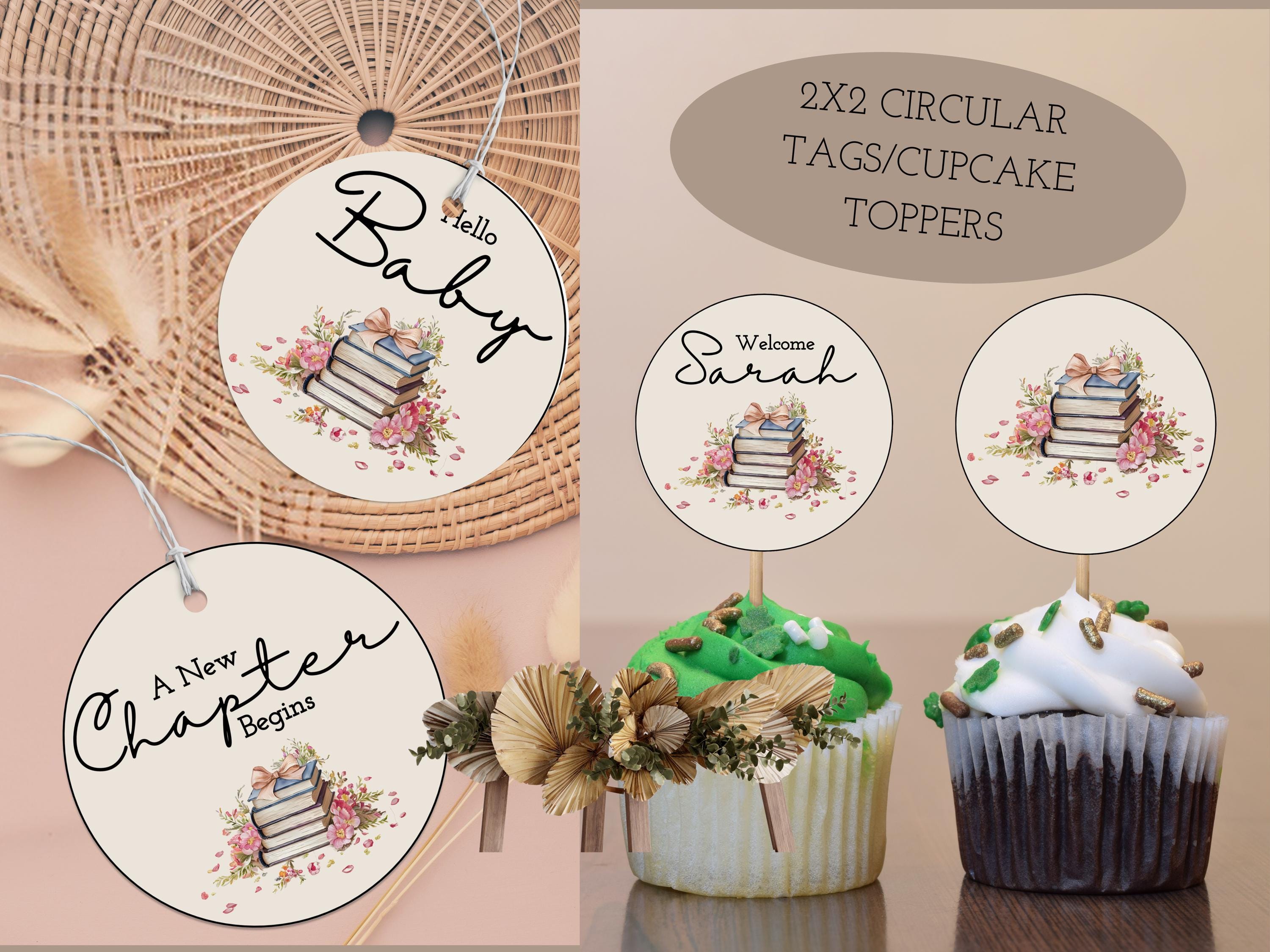 A New Chapter Begins Baby Shower Invitation Bundle - Editable Chapter ...