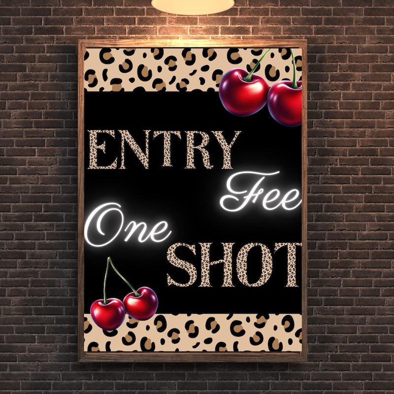 Cheetah Entry Fee - Etsy