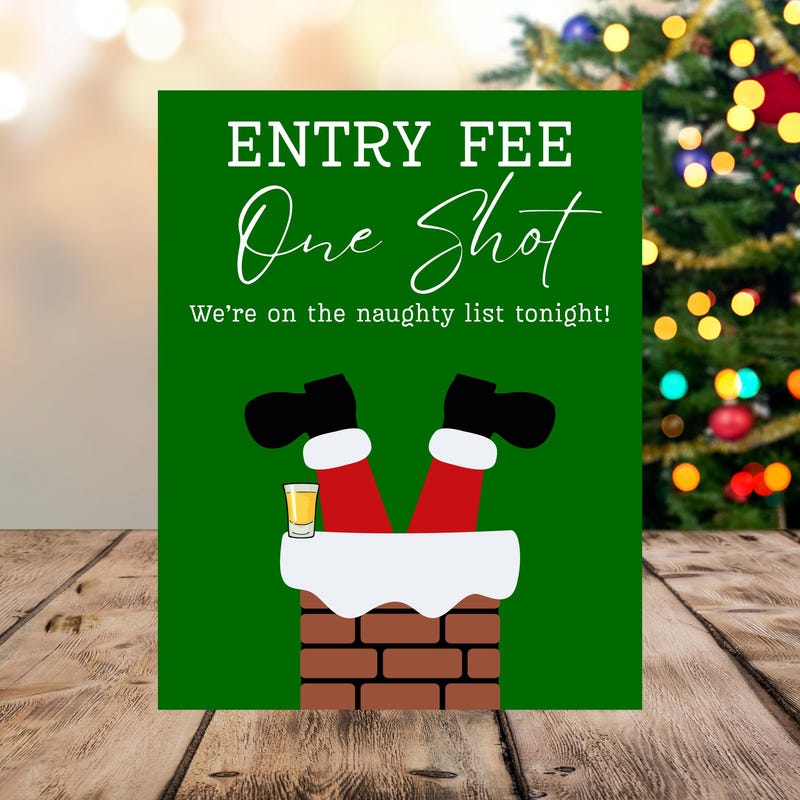Funny Christmas Sign - Etsy
