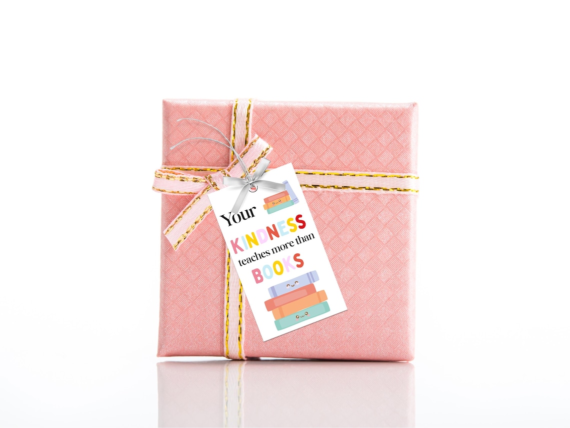 Teacher Appreciation Gift Tags: Printable Thank You Bundle (digital ...