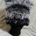 Fuzzy Cat Hat Black and Gray - Etsy